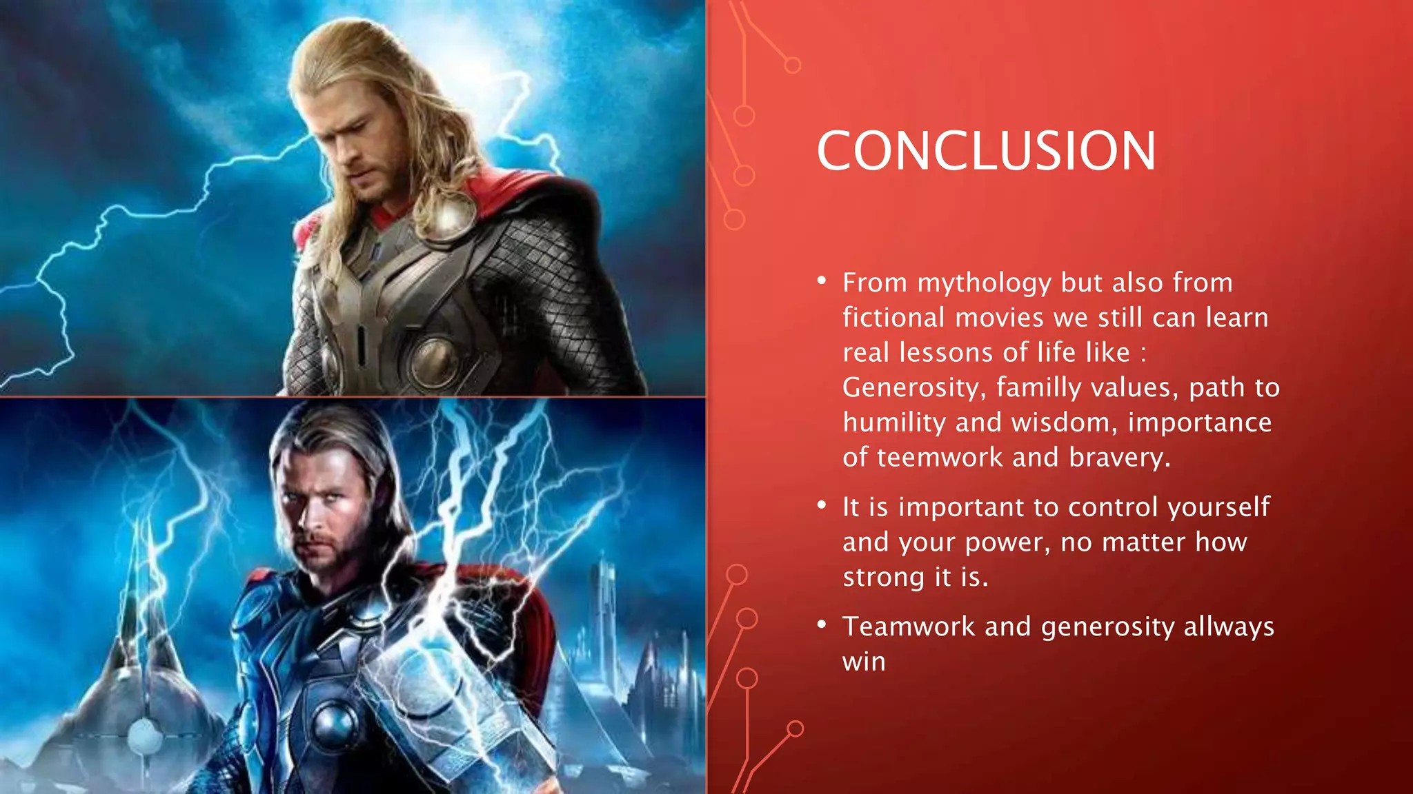 Lessons from thor | PPTX