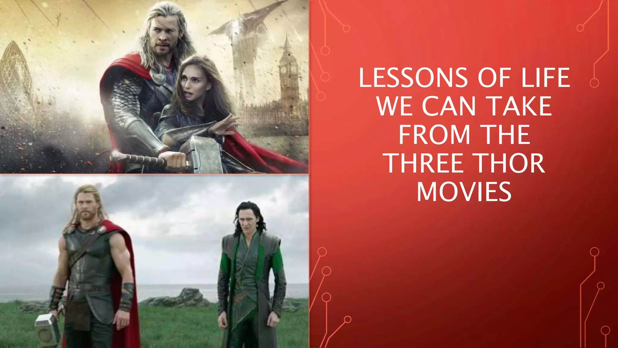 Lessons from thor | PPTX