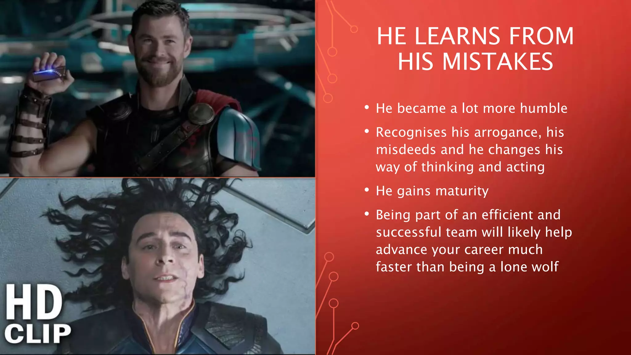 Lessons from thor | PPTX