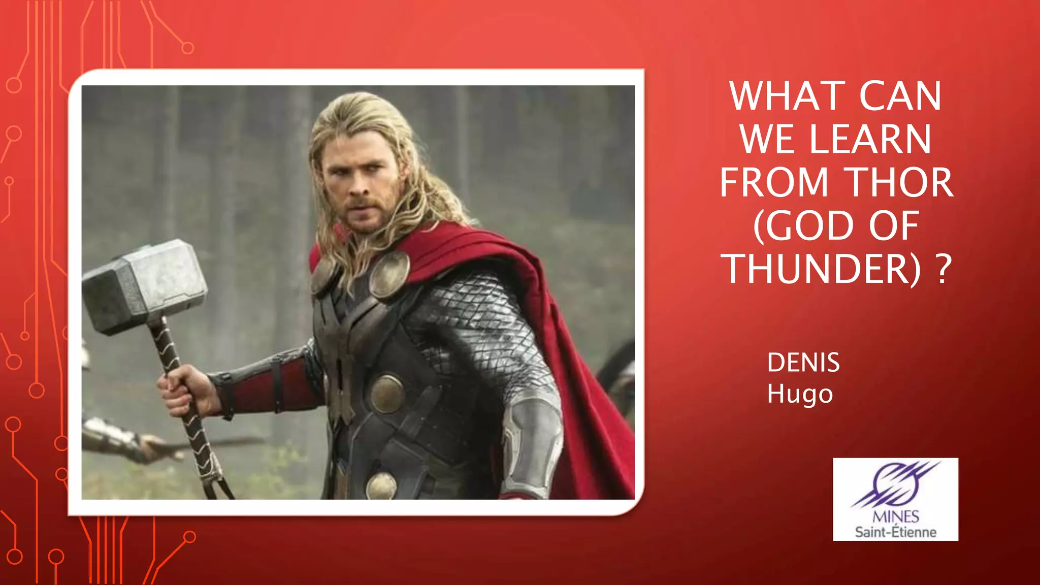 Lessons from thor | PPT