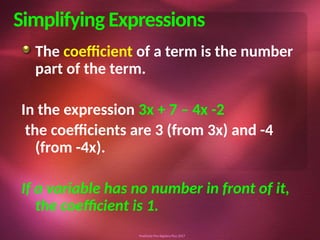 Lesson Simplifying Algebraic Expressions.pptx