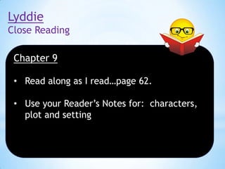 Lyddie: Lesson six, Unit 1 | PPTX | Needlework | Arts and Crafts