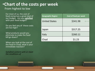 Lesson six food around the world | PPTX