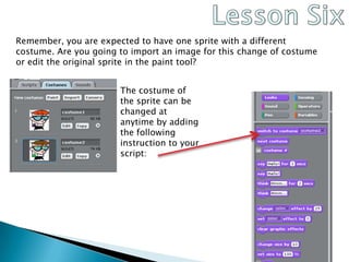 Lesson six presentation | PPT