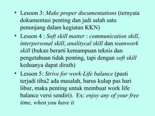 Lessonslearned | PPT