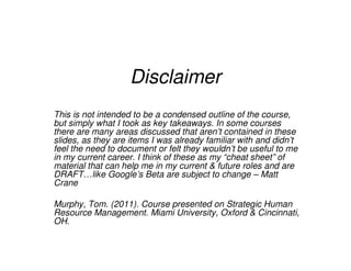 Lessons learned hr - s6 | PPT