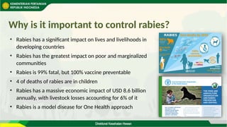 Lessons learned_Addressing rabies through One Health approach_Indonesia ...