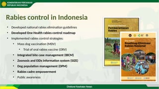Lessons learned_Addressing rabies through One Health approach_Indonesia ...