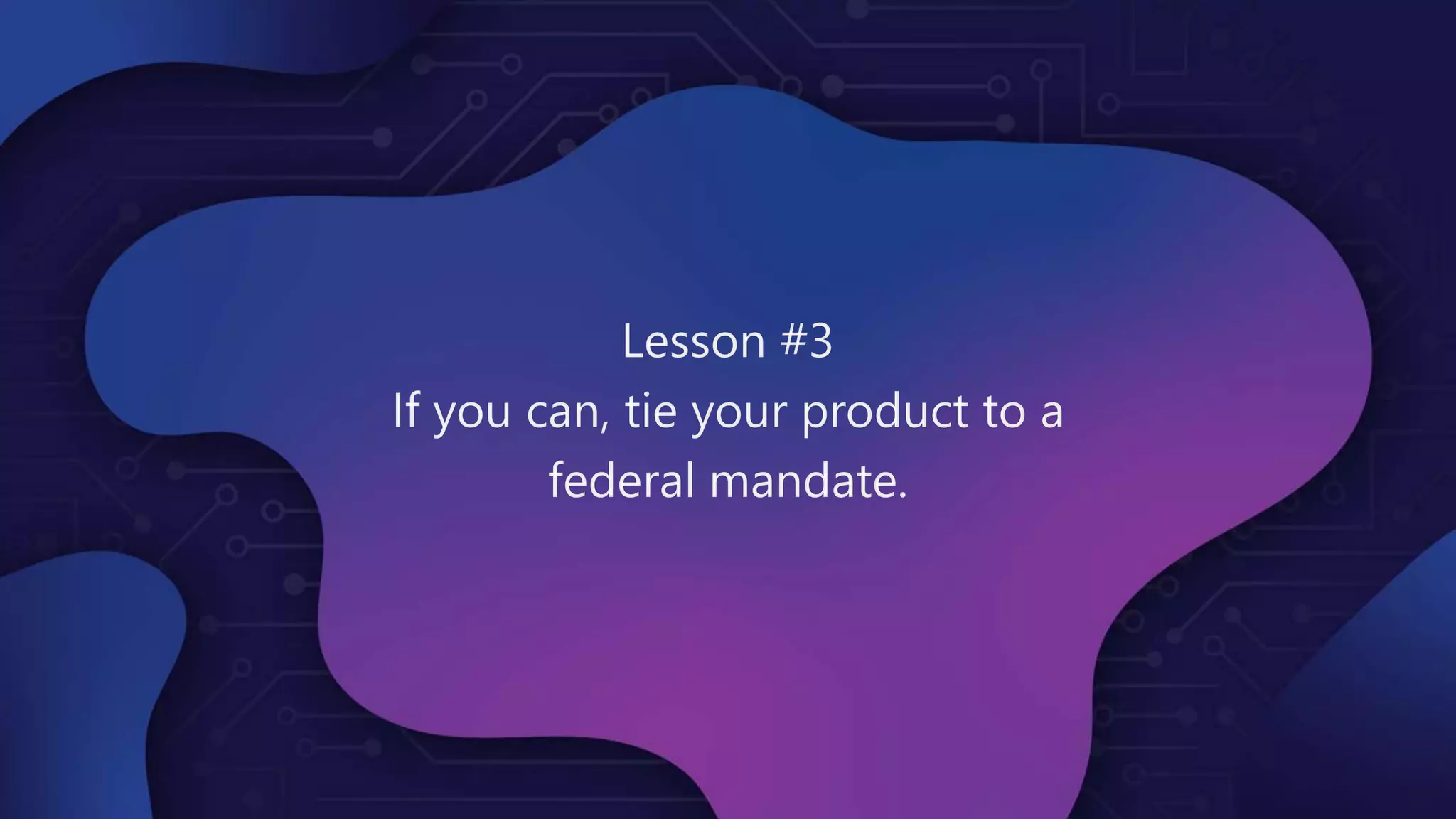 An Entrepreneur's Perspective: Lessons Learned Building an Electronic ...