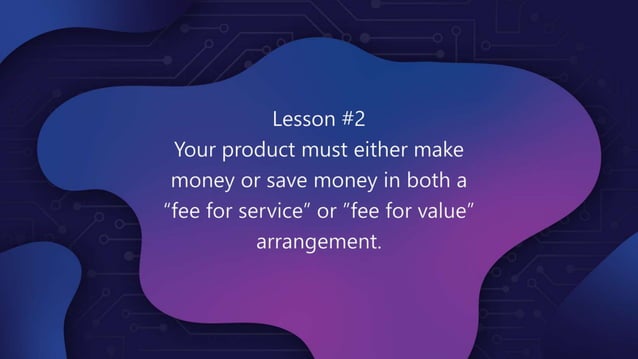 An Entrepreneur's Perspective: Lessons Learned Building an Electronic ...