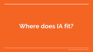 Lessons Learned: Complex IA | PDF