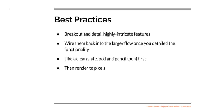 Lessons Learned: Complex IA | PPT