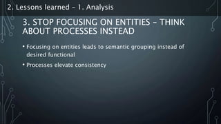 Lessons learned from applying Event sourcing and CQRS | PPTX | Web ...