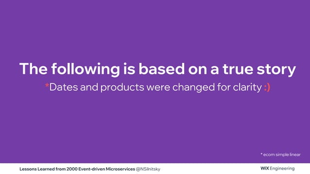 Lessons Learned from 2000 Event Driven Microservices - Reversim | PPT