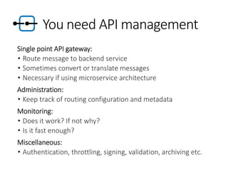 Lessons Learned from Building Enterprise APIs (Gustaf Nyman) | PDF ...
