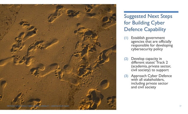 Lessons learned from Capacity Building on International Cyber Norms in ...