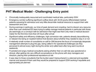 Lessons learned from changing the consultant workforce model in acute ...