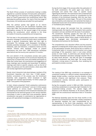 Lessons Learned from Constitution-making: Processes with Broad Based ...