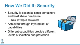 Lessons Learned from Dockerizing Spark Workloads | PPT