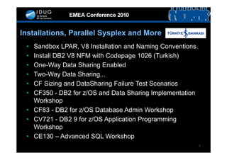 Lessons learned from Isbank - A Story of a DB2 for z/OS Initiative | PPT