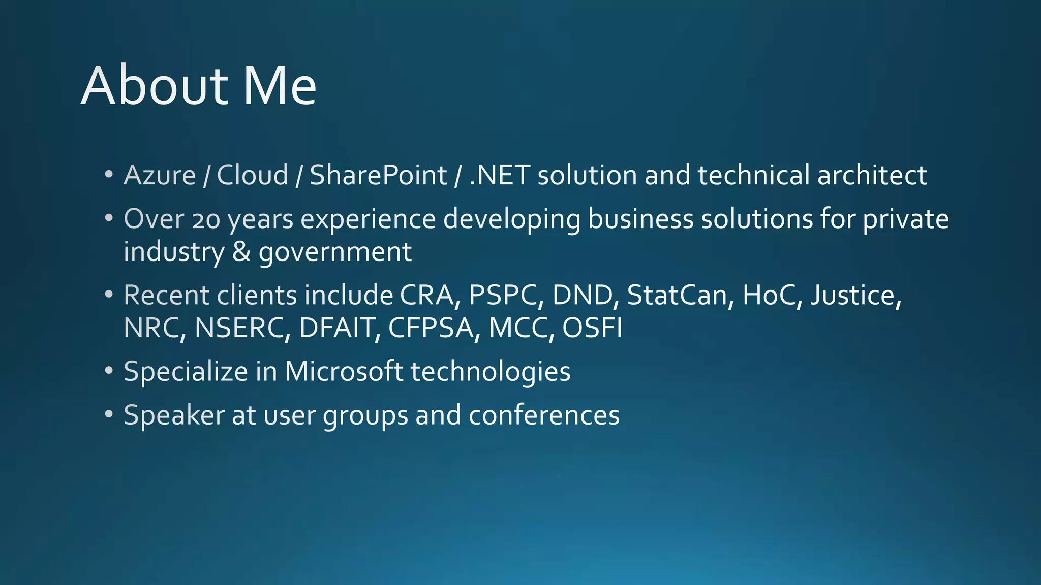 Lessons learned from migrating a legacy web app to azure | PPT Lessons learned from migrating a legacy web app to azure | PPT
