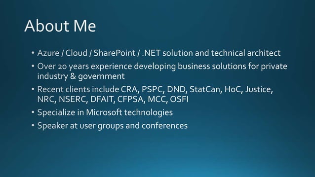 Lessons learned from migrating a legacy web app to azure | PPT Lessons learned from migrating a legacy web app to azure | PPT