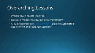 Lessons learned from migrating a legacy web app to azure | PPT