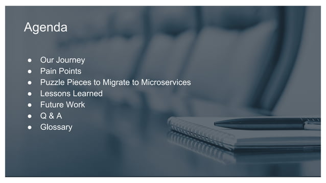 Lessons Learned From Migrating Legacy Enterprise Applications To Microservices Ppt