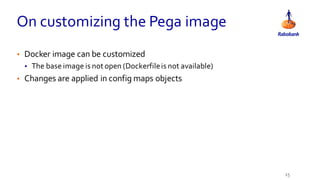 Lessons learned from running Pega in Kubernetes | PDF
