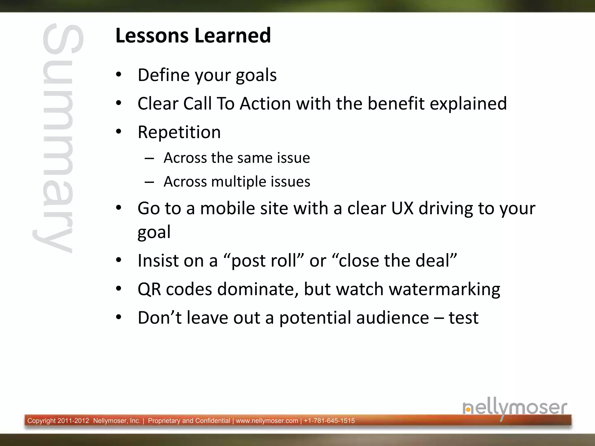 QR Code Best Practices: Lessons Learned From the Best QR Code Campaigns in Magazines | PPT