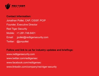 Lessons Learned from the NIST CSF | PPT