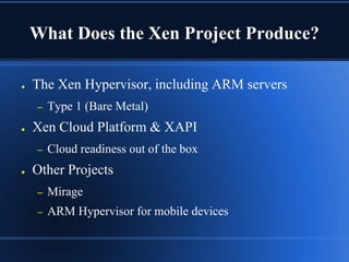 Lessons Learned from Xen [LFNW 2013] | PDF | Operating Systems | Computer Software and Applications