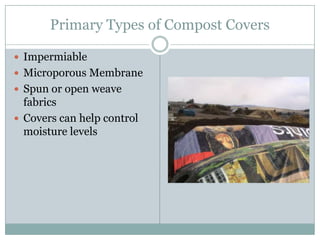 Lessons learned in Aerated Static Pile Composting | PPTX