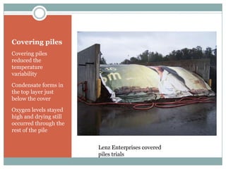 Lessons learned in Aerated Static Pile Composting | PPTX