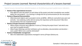 How to Perform A Lessons Learned After Go Live | PDF