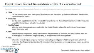 How to Perform A Lessons Learned After Go Live | PPT