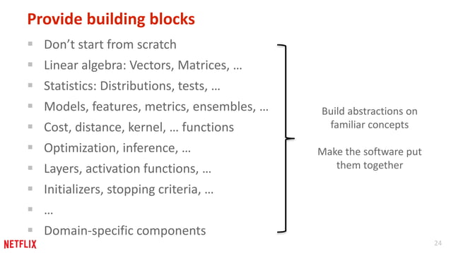 Lessons Learned from Building Machine Learning Software at Netflix | PPTX