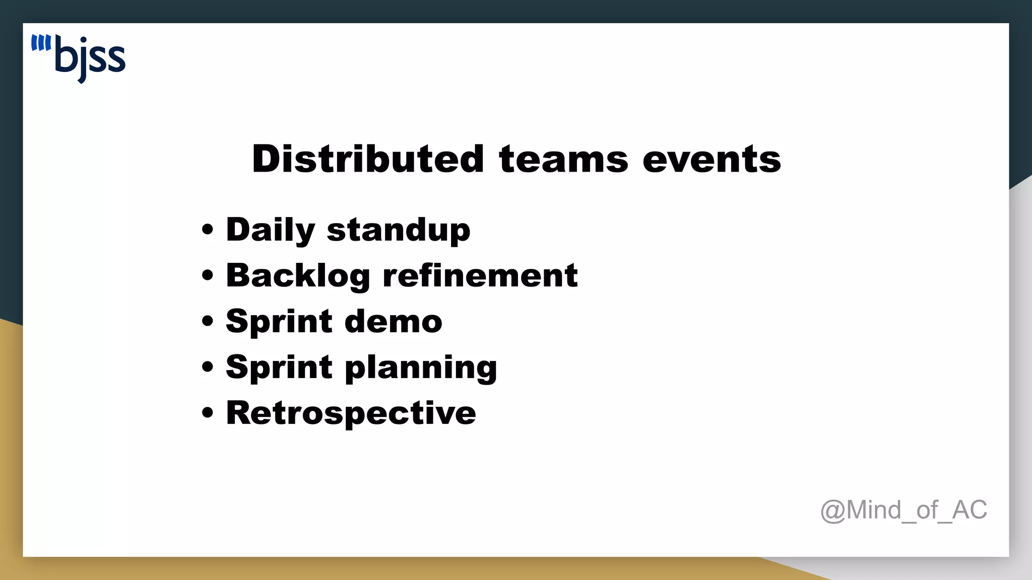 Lessons learned scrum mastering distributed teams - MeetUp Agile Leadership works | PPT