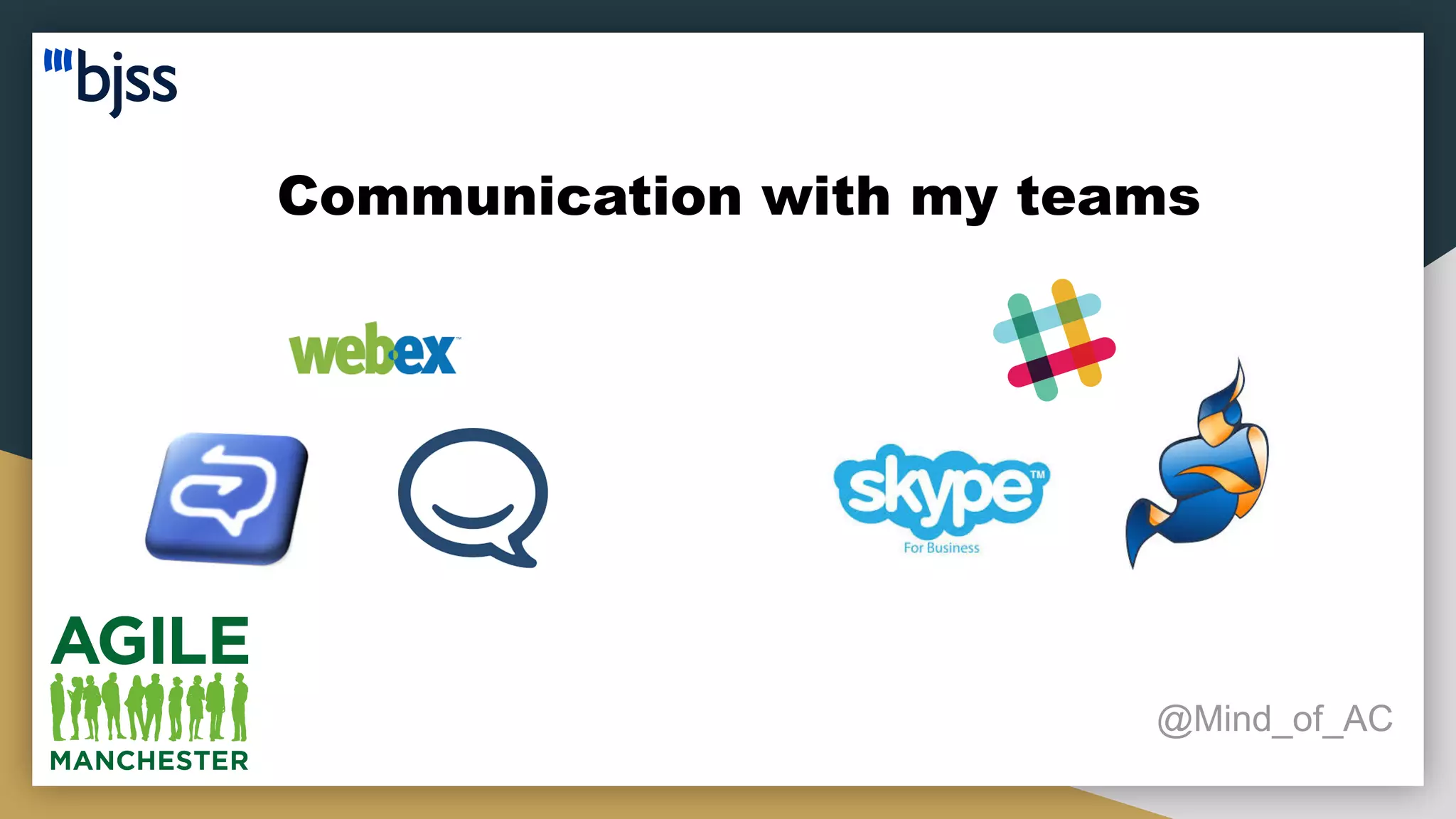 Lessons learned scrum mastering distributed teams - Agile Manchester 2019 | PPT