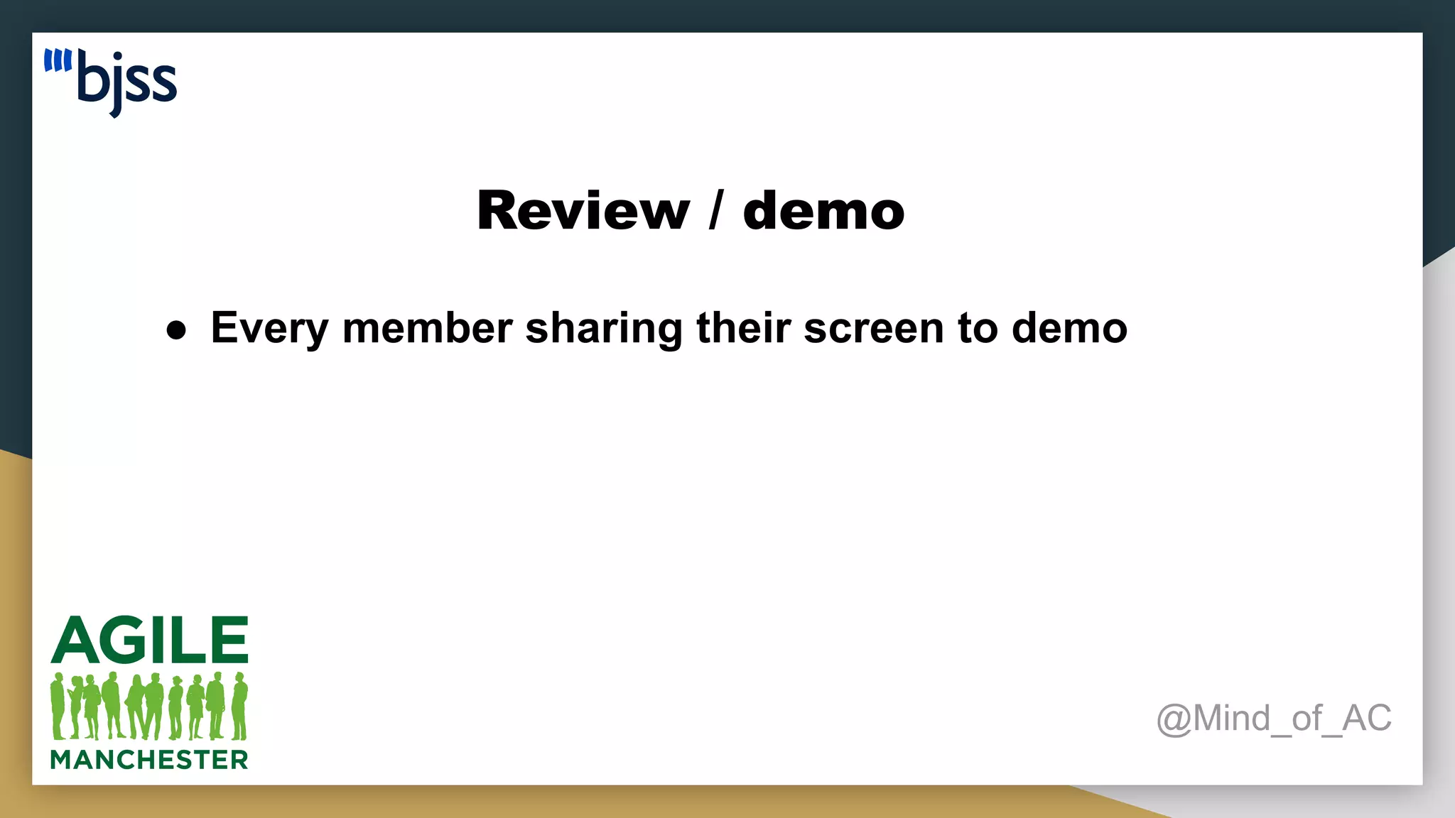 Lessons learned scrum mastering distributed teams - Agile Manchester 2019 | PPT