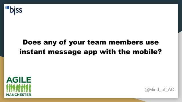 Lessons learned scrum mastering distributed teams - Agile Manchester 2019 | PPT
