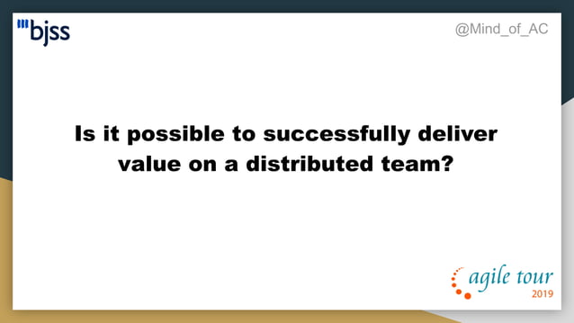 Lessons learned scrum mastering distributed teams - Agile Tour Vilnius | PPT