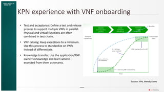 Lessons learned so far in operationalizing NFV | PPT