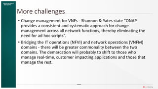 Lessons learned so far in operationalizing NFV | PPT
