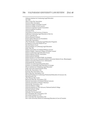 Lessons Learned The History Of Continuing Legal Education And | PDF