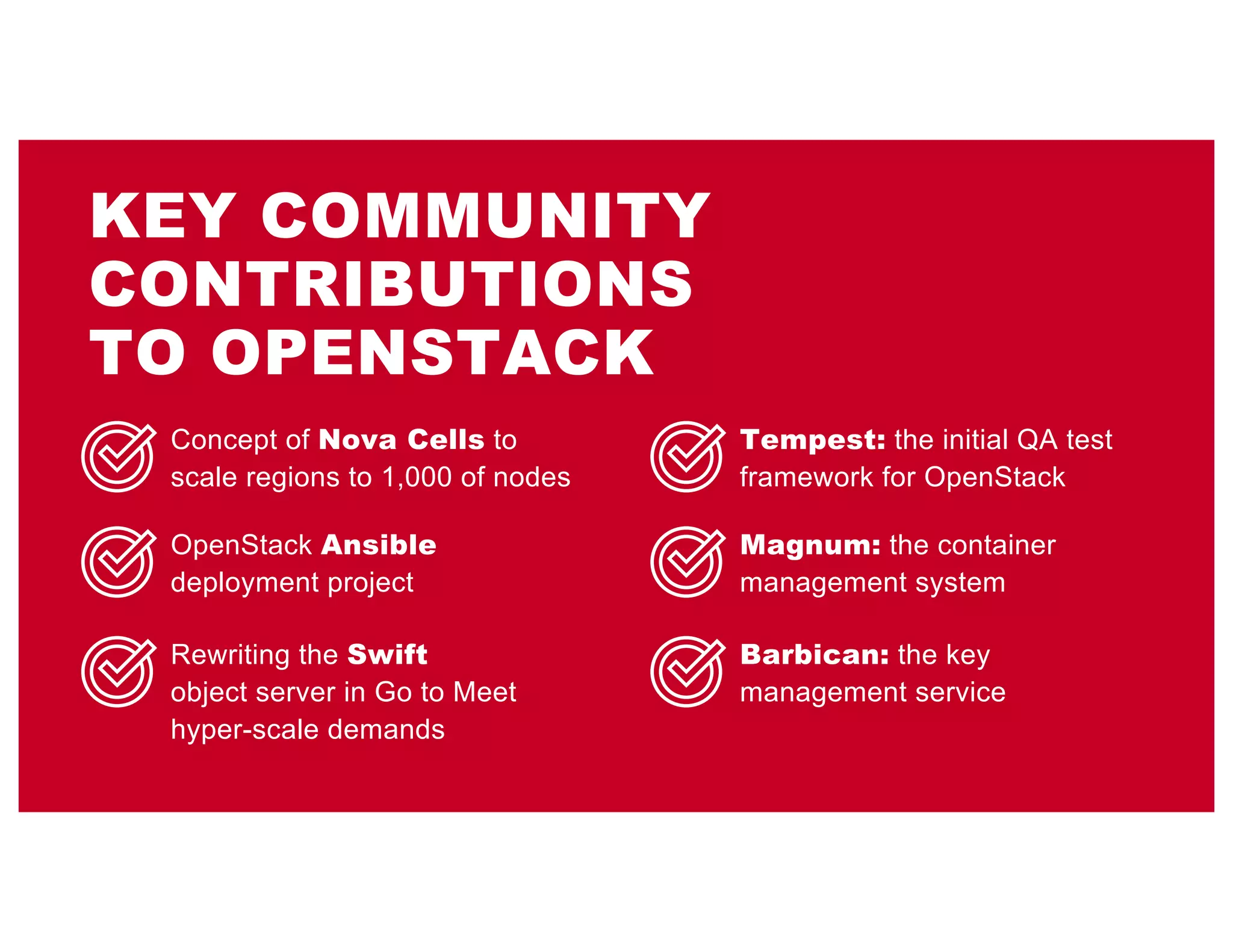 Lessons Learned Running The Largest OpenStack Clouds | PPT
