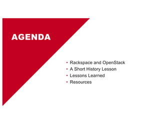 Lessons Learned Running The Largest OpenStack Clouds | PPT