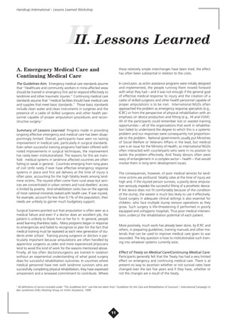 HI 73a - Lessons Learned Workshop | PDF