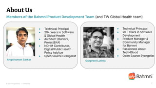 Lessons learnt from 8 years of FOSS (Bahmni) development | PDF