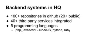 Lessons Learnt from Backend Systems Development | PPTX